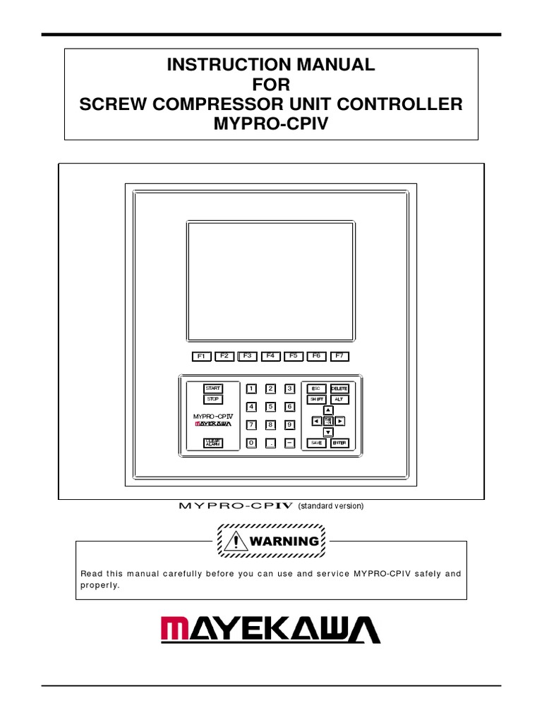 Mypro CP4 - Manual PDF | PDF | Input/Output | Booting