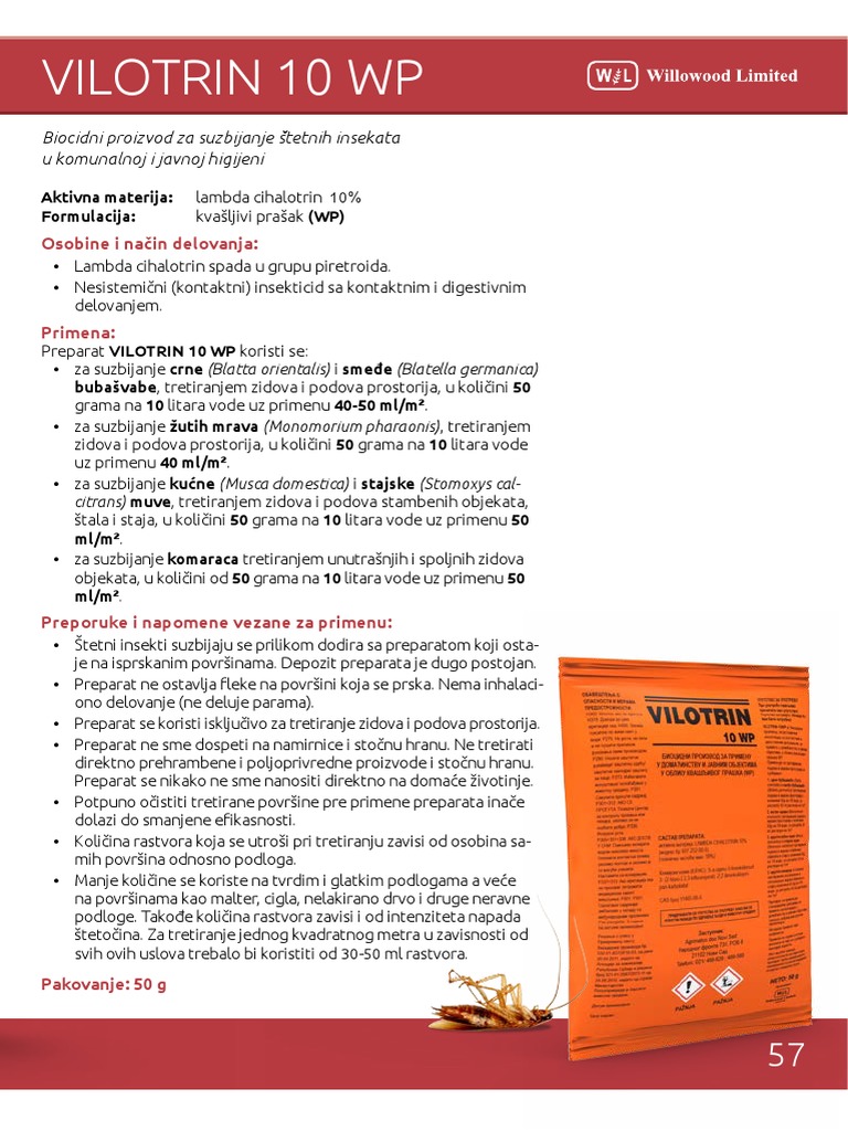 Vilotrin 10 WP | PDF