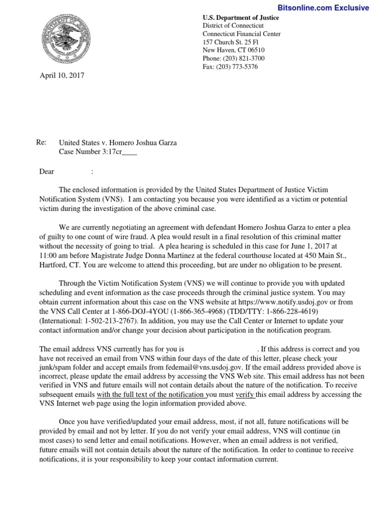 Garza FBI | PDF | Email | Email Address