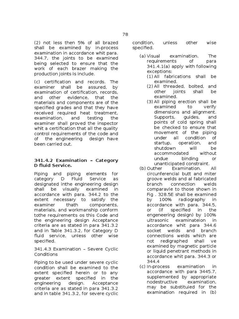 ASME B31.3 | Welding | Industries