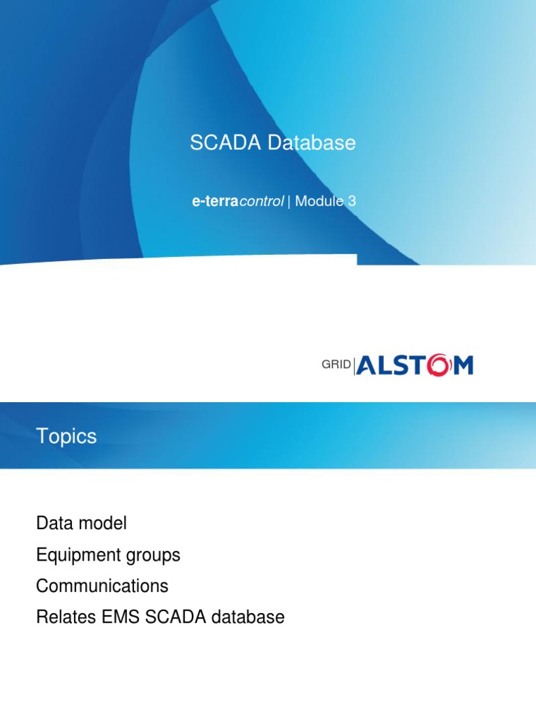 SCADA Database & Data Models Guide | PDF | Scada | Databases