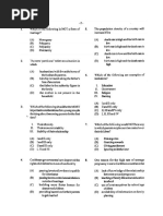 Csec CXC Social Studies Paper 1 | PDF