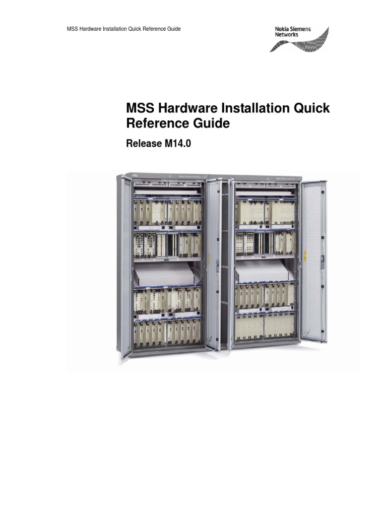 MSS Installation PDF | PDF | Nokia | Trademark