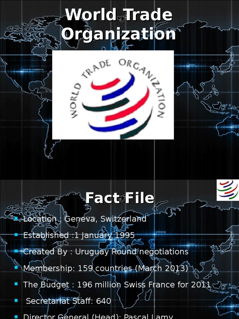 Wto | PDF | Doha Development Round | World Trade Organization