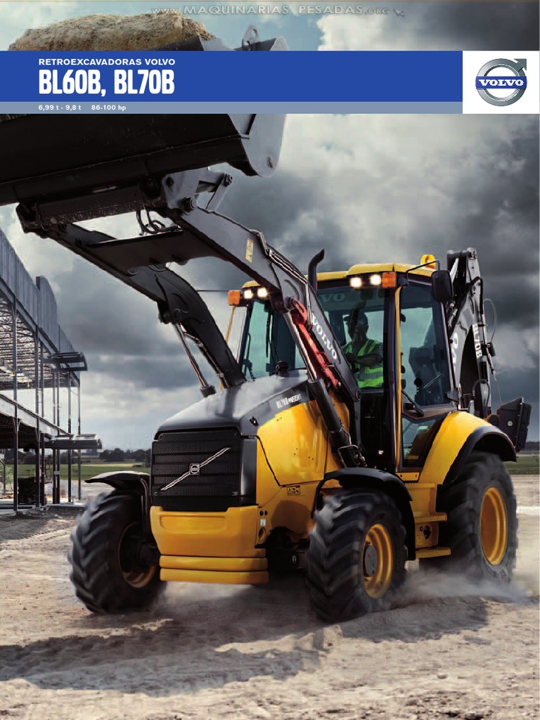 catalogo-retroexcavadoras-bl60b-bl70b-volvo-caracteristicas-dimensiones ...