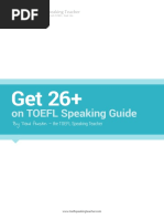 TST Prep - Ultimate TOEFL Writing Templates PDF | PDF