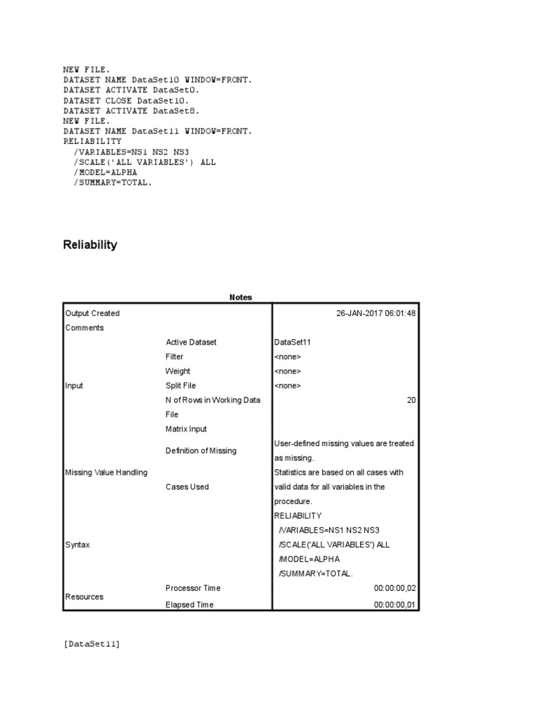 Output | PDF | Data Set | Variance