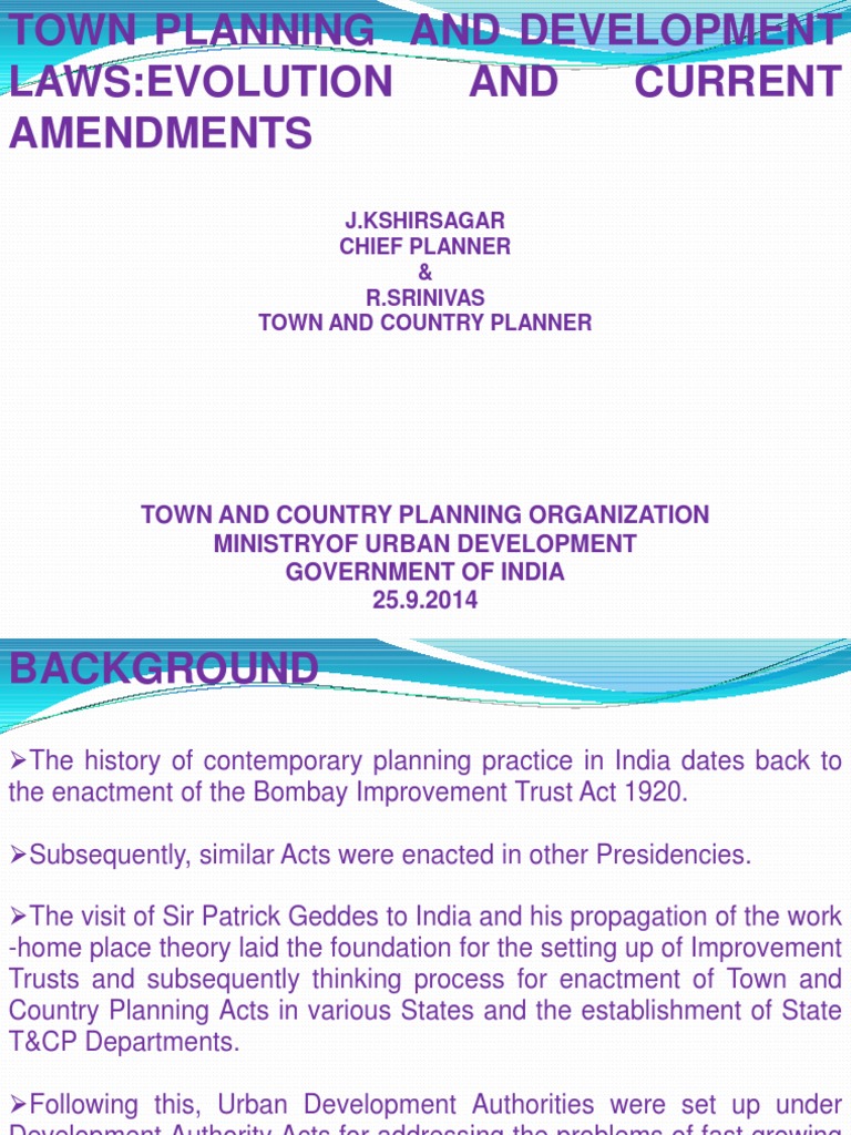 Town Planning and Development Laws | PDF | Regulatory Compliance | Justice