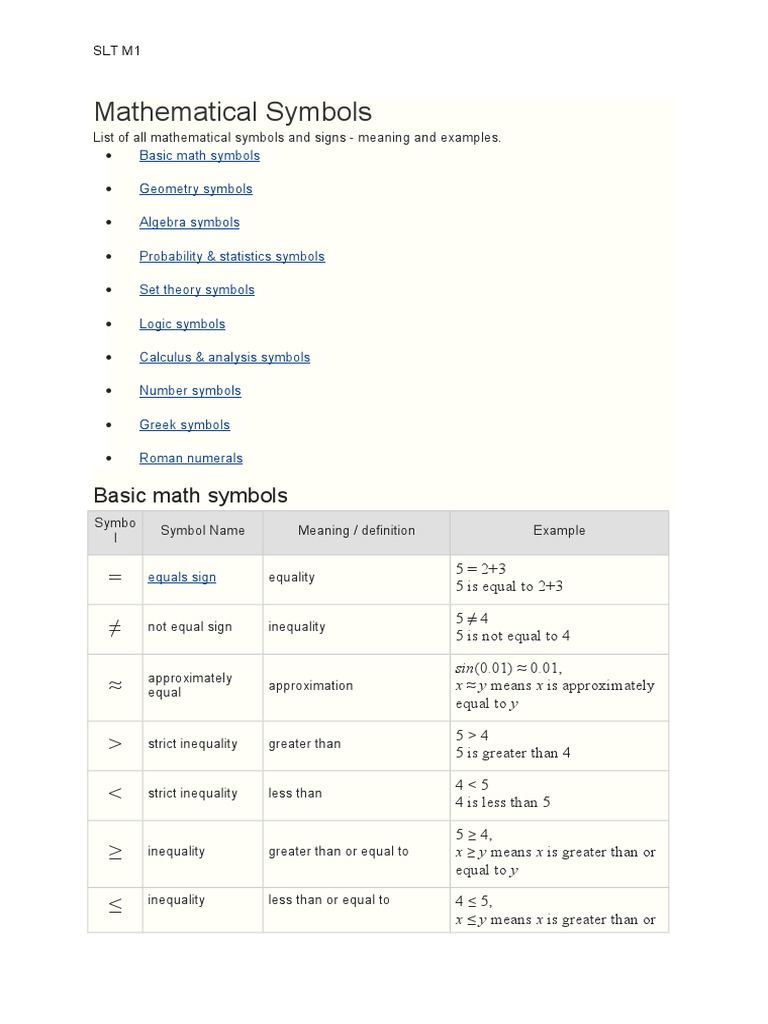 SLT M1 | PDF | Derivative | Inequality (Mathematics)