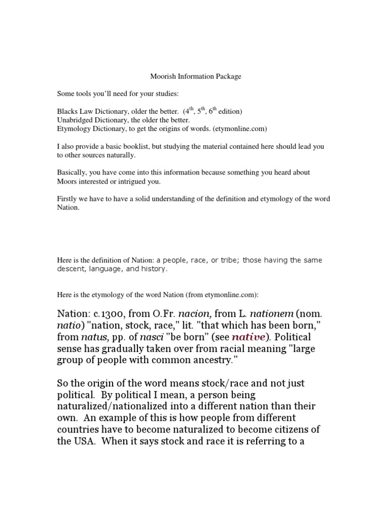 Moorish History | PDF | Race (Human Categorization) | Moors