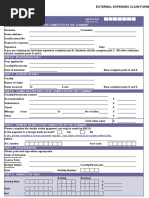 NHS TDAE Claim Form Guidance | PDF | Fraud | Debt