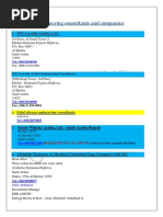 Approved Subcontractors List for Aramco | PDF | Pipe (Fluid Conveyance ...