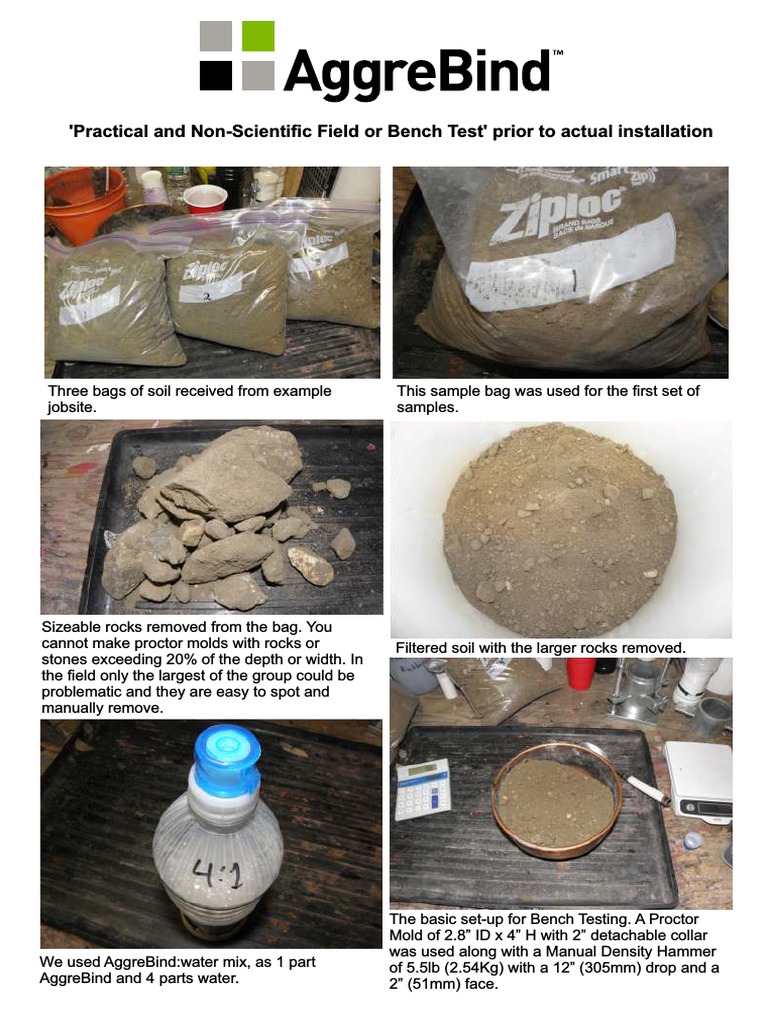 AggreBind Soil Stabilization Practical and Non Scientific Field or ...