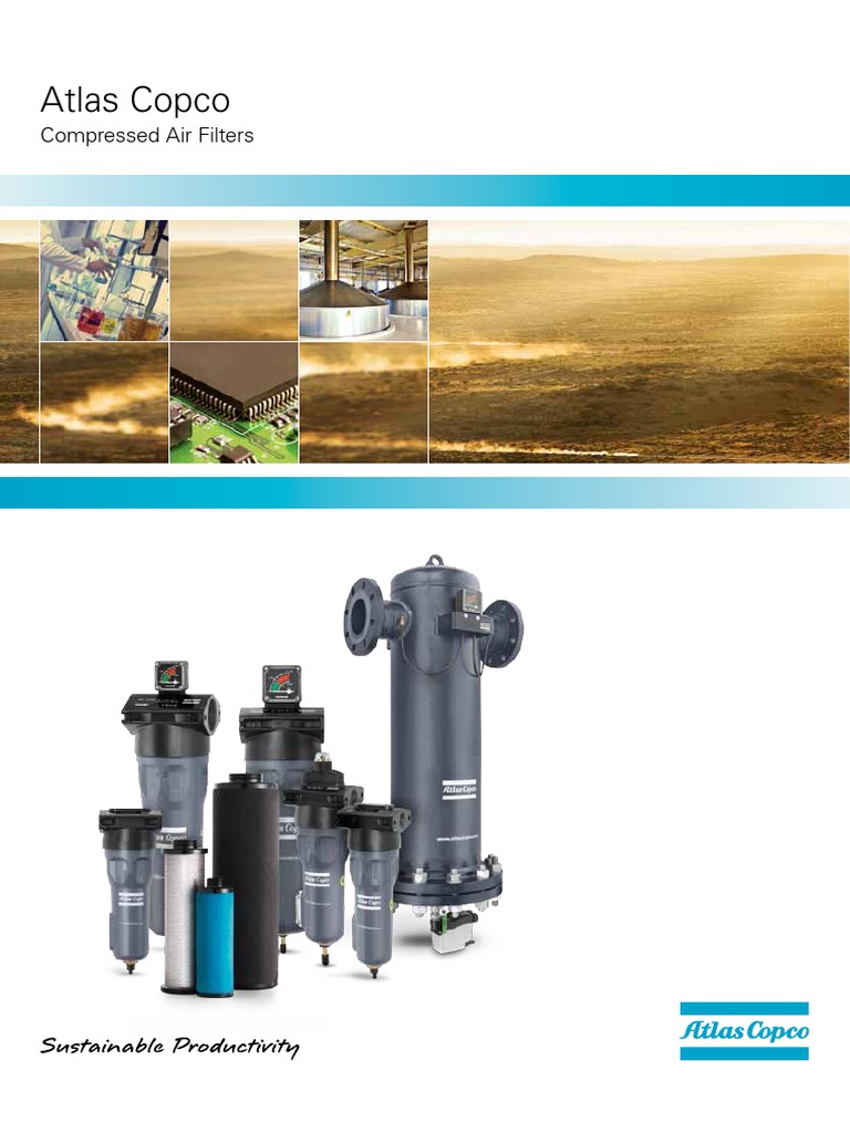 Atlas Copco Compressed Air Filters Protect Equipment and Processes ...