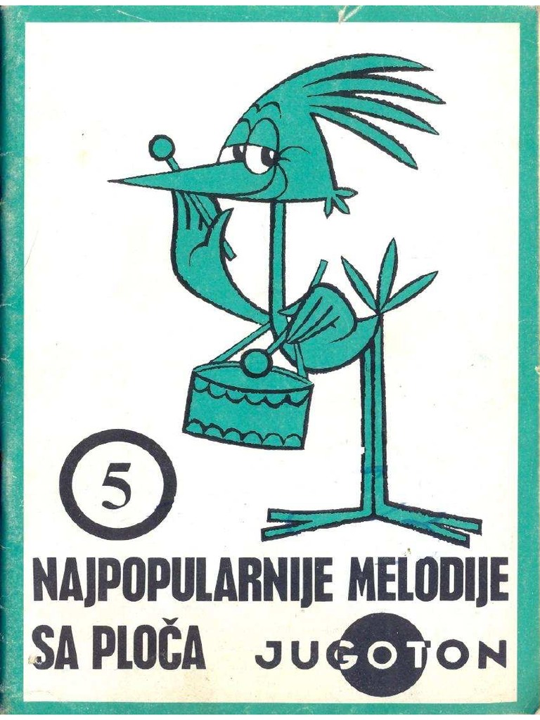 Najpopularnije Melodije Sa Ploca Jugoton br.05 PDF | PDF