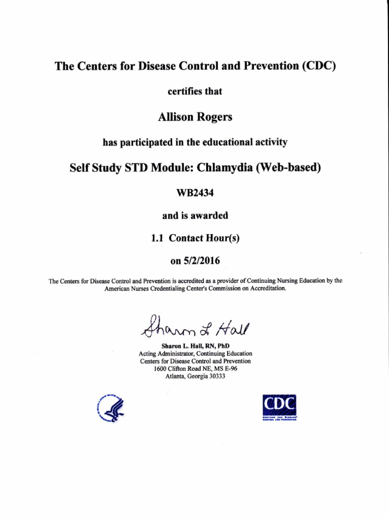 CDC - Chlamydia | PDF