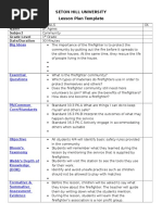 GCU Lesson Plan Template | PDF | Lesson Plan | Learning
