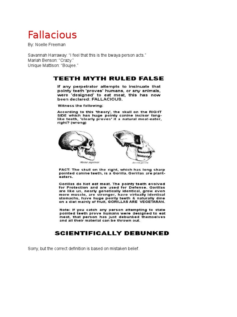 Fallacious | PDF