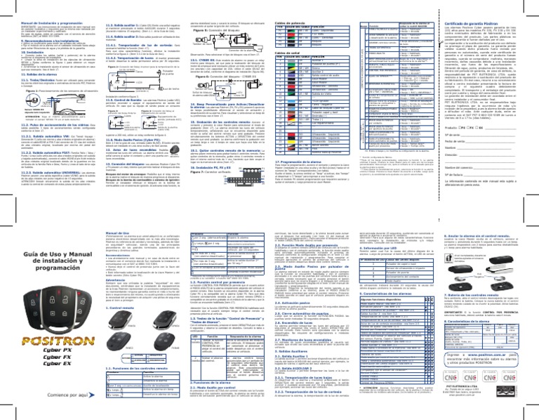 PST Technical Install PDF | PDF | Control remoto | Relé