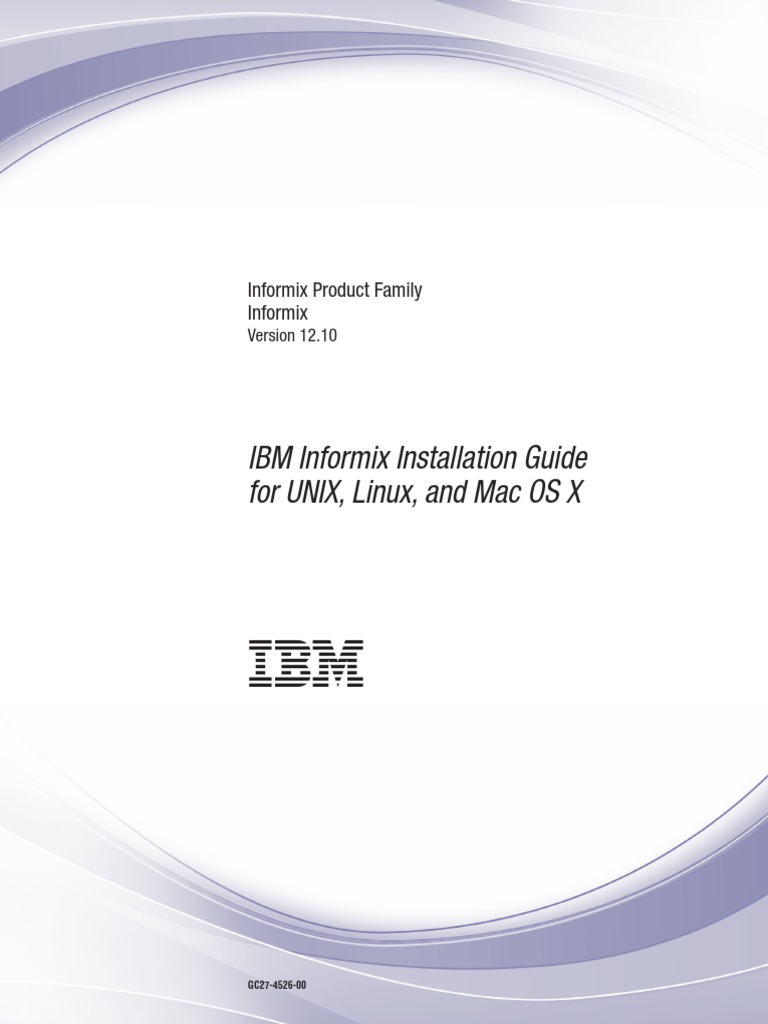 Guía Instalación Informix 12.10 Linux PDF | PDF | Operating System | Installation (Computer ...