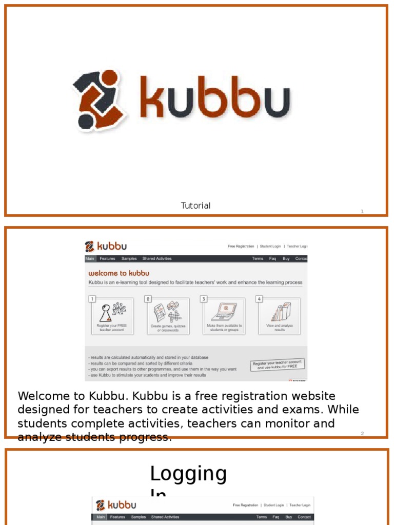 Kubbu Tutorial | PDF | World Wide Web | Internet & Web
