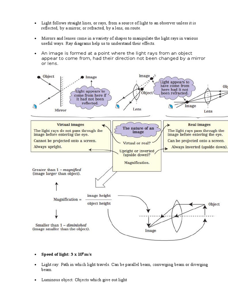 Speed of Light: 3 X 10 M/s | PDF