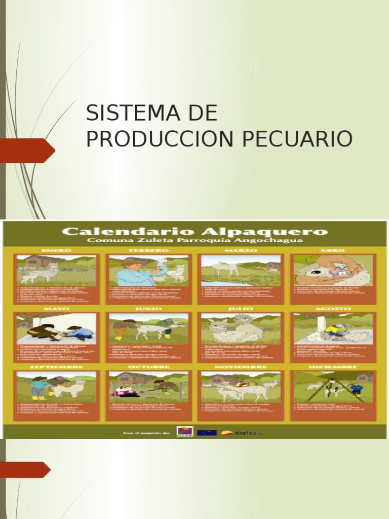 Sistema de Produccion Pecuario Sistema de Produccion Pecuario