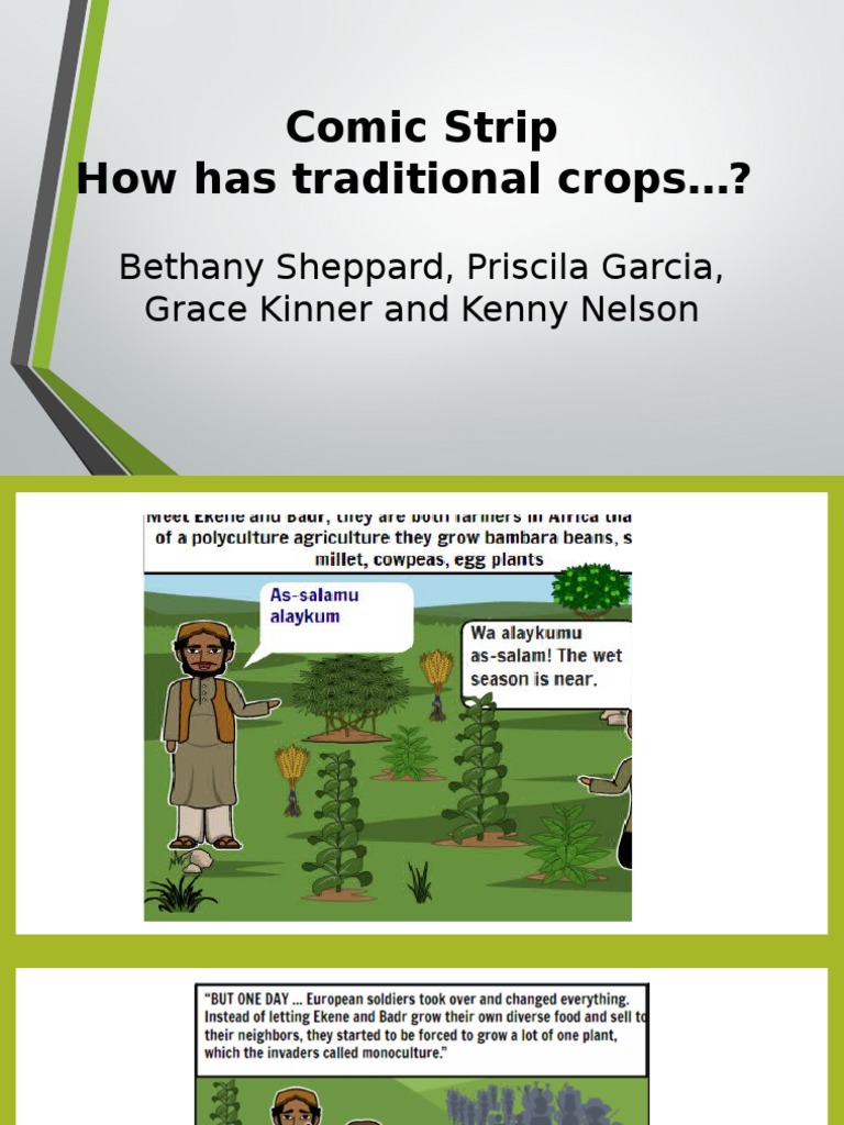 Comic Strip - Polyculture&Monoculture | PDF