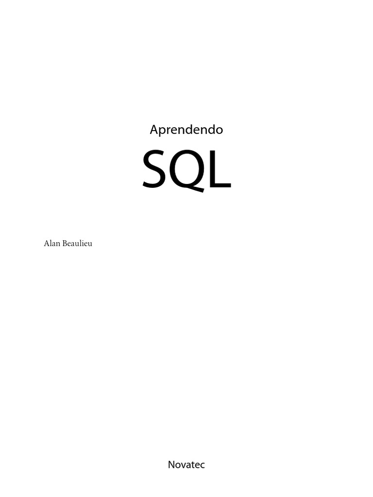 Guia Completo de SQL e MySQL para Iniciantes | PDF | SQL | Modelagem ...
