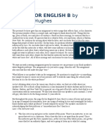 "No Problem" Poem Analysis - GCSE | PDF | Racism | Discrimination ...