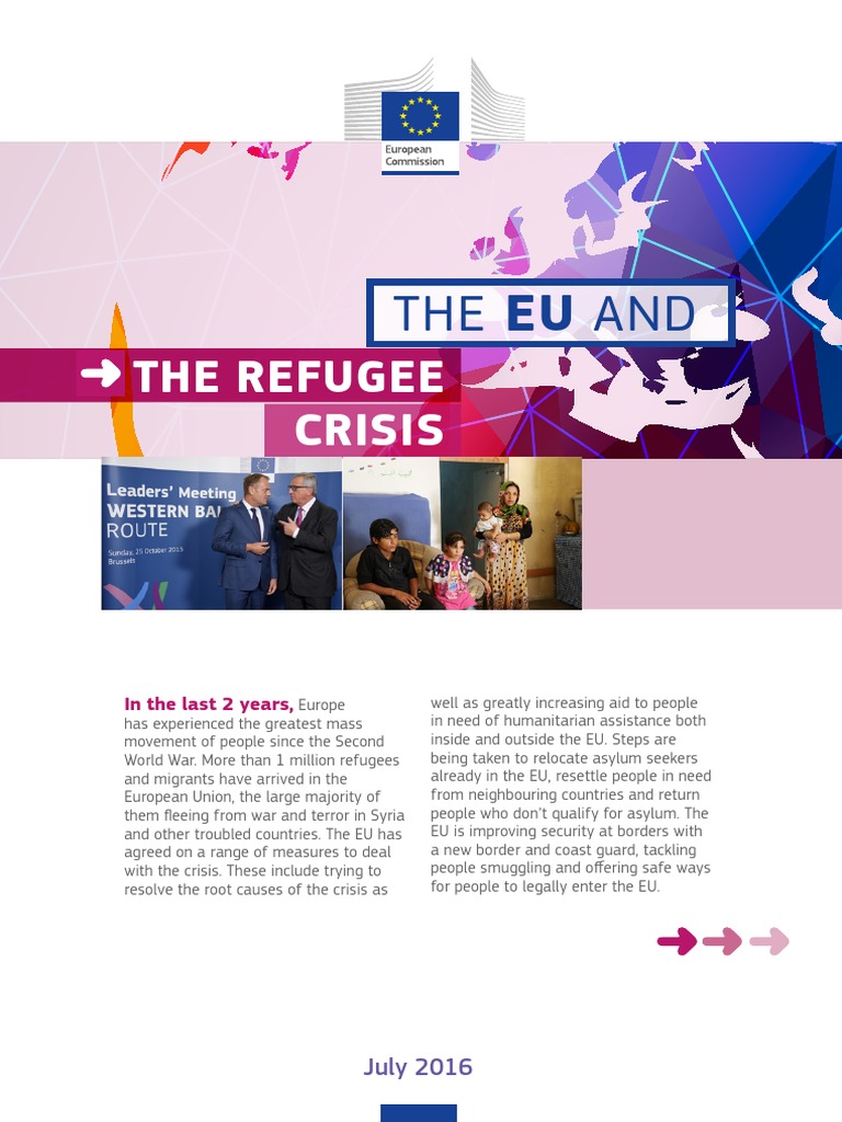 The Refugee Crisis: Eu and | PDF | Refugee | European Migrant Crisis