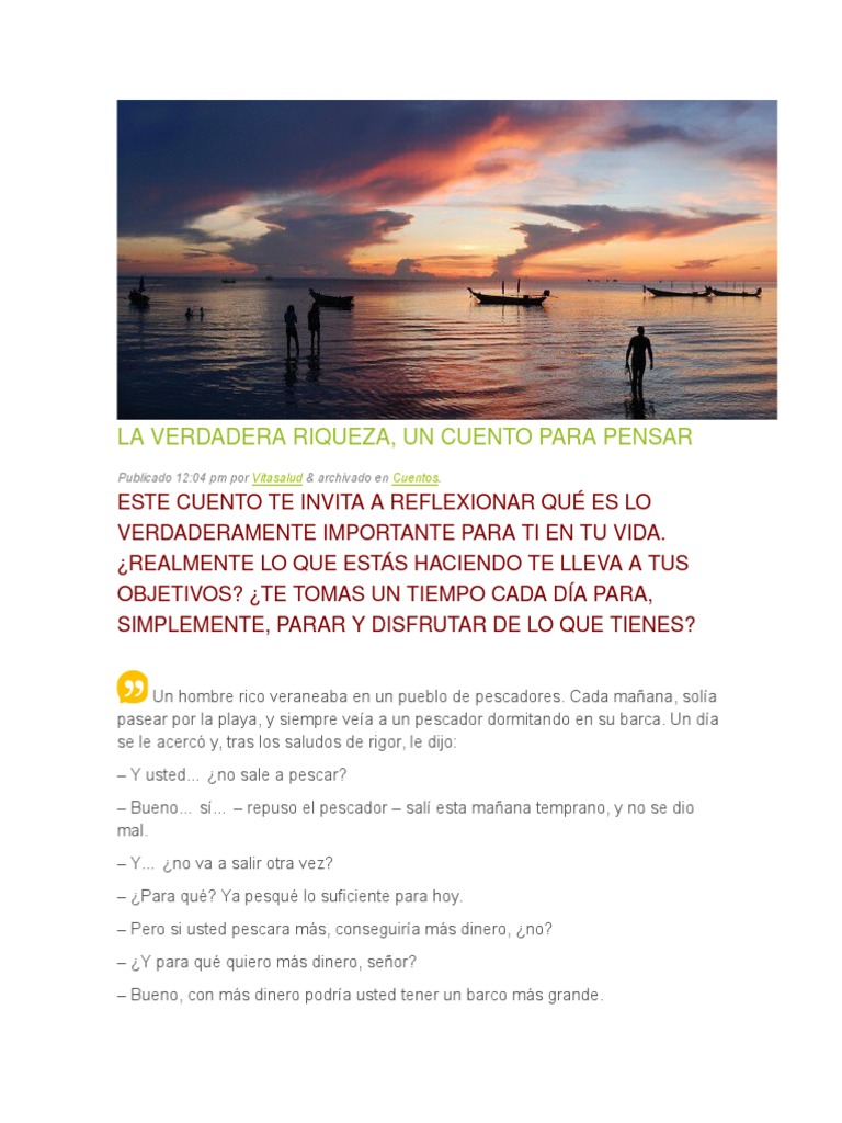 La Verdadera Riqueza