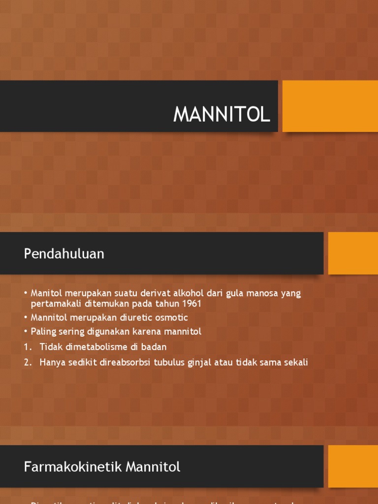 Mannitol | PDF