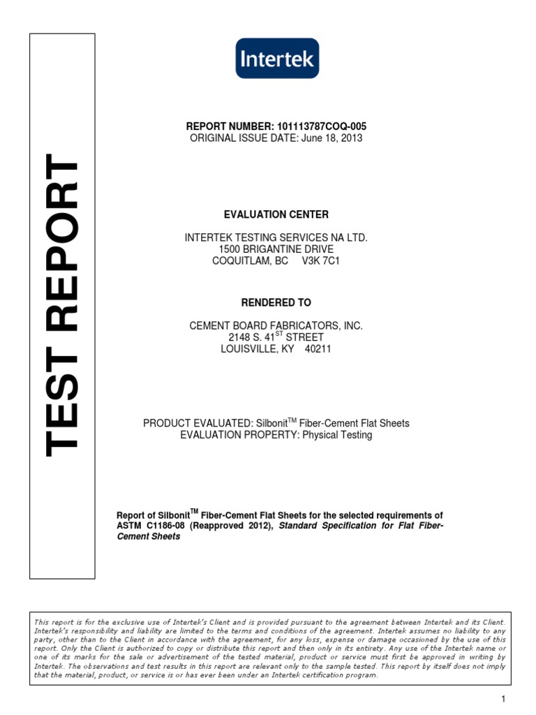 Astm C1186 PDF | PDF | Sheet Metal | Engineering Tolerance
