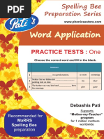 Marrs Spelling Bee: Spell Bee Practice Study Material # 2 | PDF ...