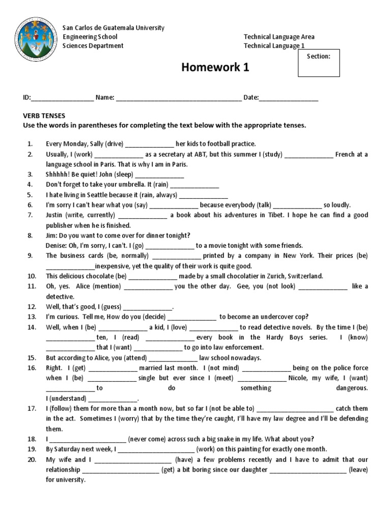 Homework 1 | PDF | Punctuation | Bracket