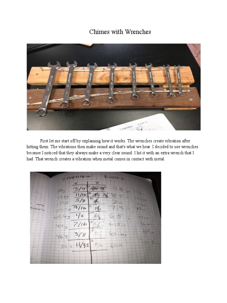 Chimes With Wrenches | PDF | String Instruments | Pitch (Music)