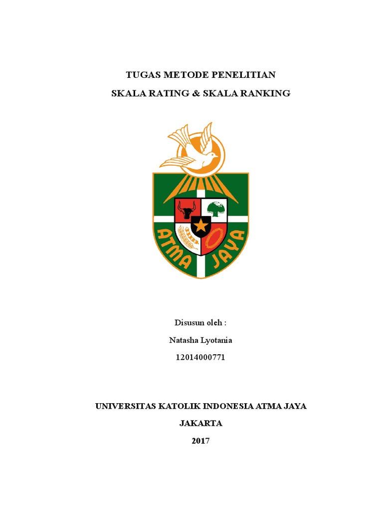 Skala Rating Dan Skala Ranking | PDF