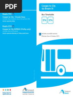 IUJ Bus Transportation Schedule | PDF | Bus | Bus Transport