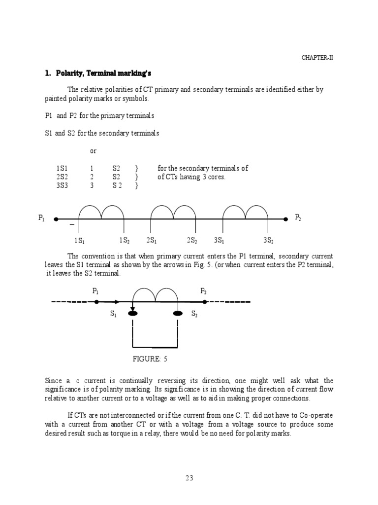 Polarity Marking CT