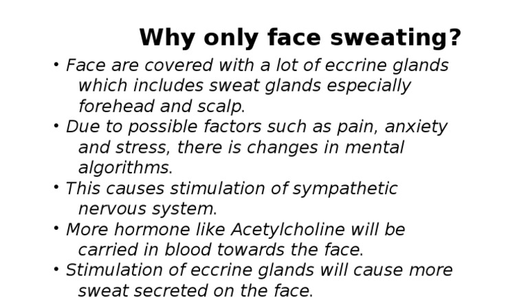 Why Only Head Sweat | PDF