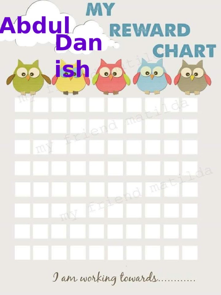 Reward Chart
