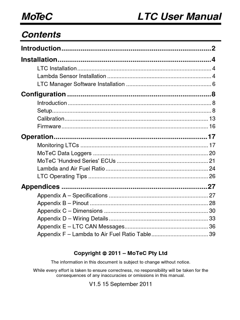 LTC User Manual | PDF | Electrical Connector | Energy And Resource