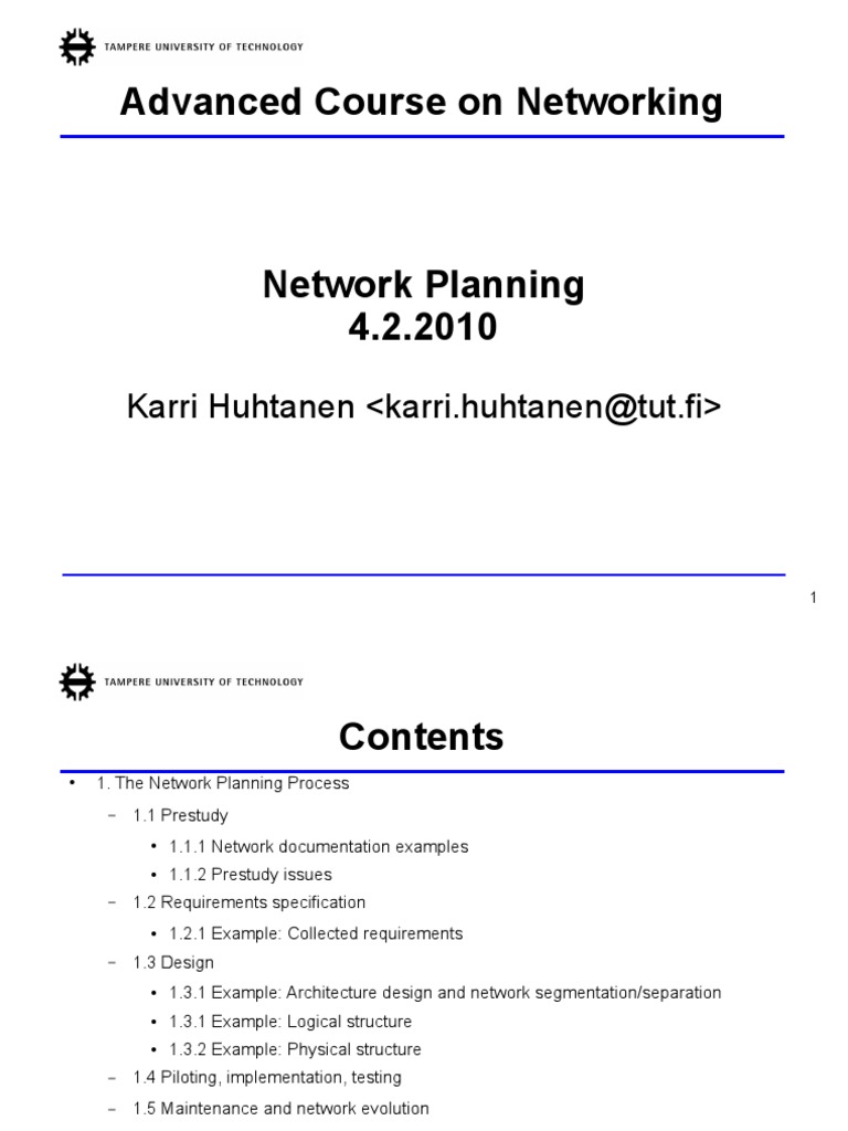 Network Planning Current | PDF | Virtual Private Network | Computer Network