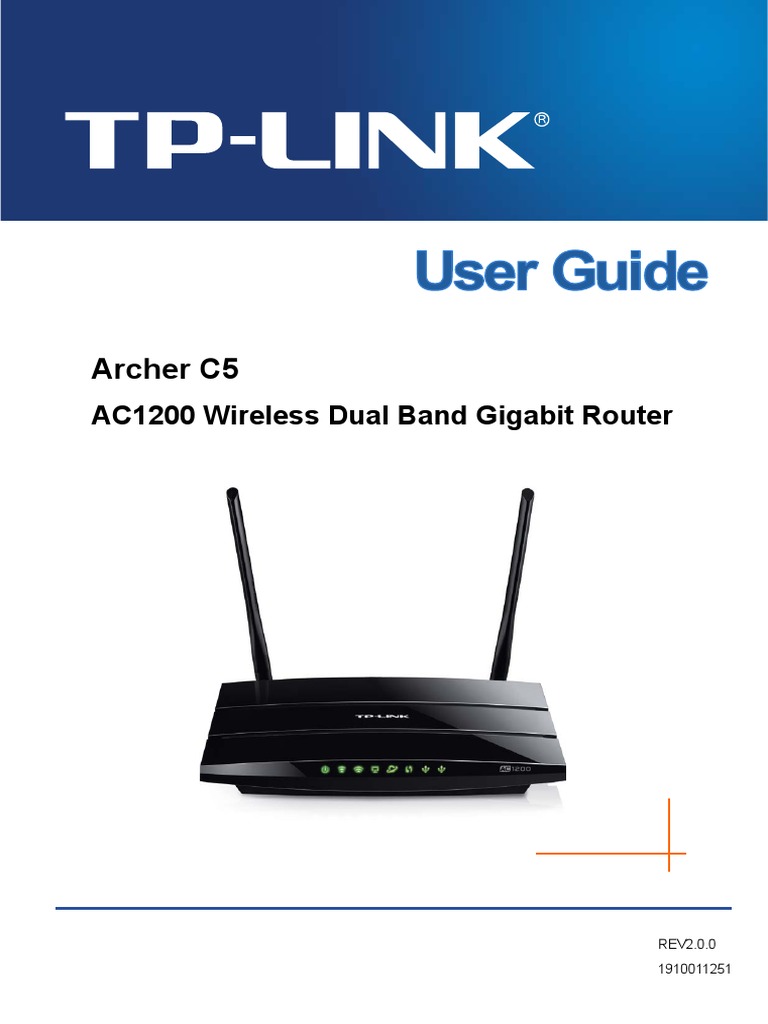 Archer C5 V2 UG | PDF | Ip Address | Wi Fi