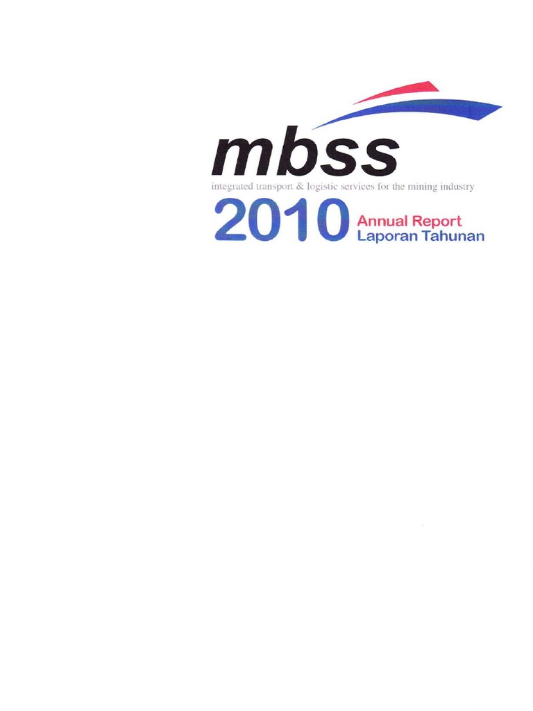 Annual Report Mbss 2010 | PDF