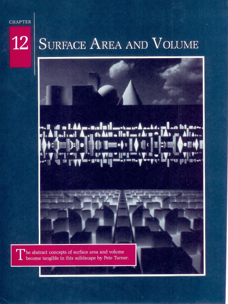 Ch.12 SurfaceAreaVolume | PDF
