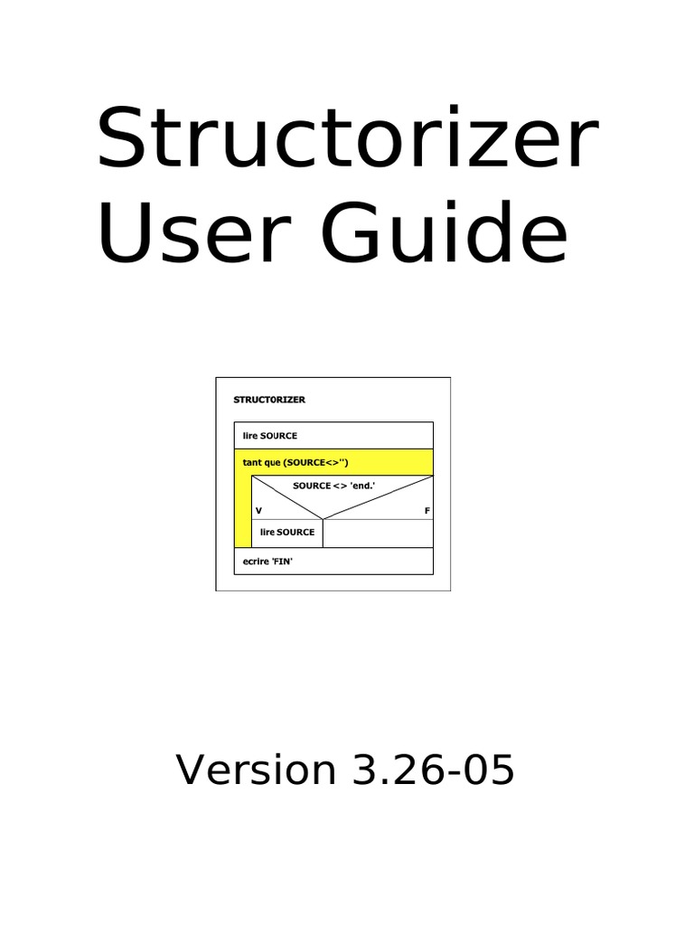 Structorizer User Guide | PDF | Subroutine | Parameter (Computer ... Structorizer User Guide | PDF | Subroutine | Parameter (Computer ...