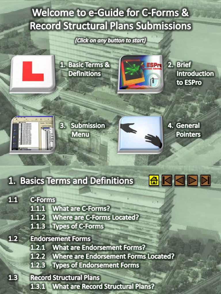 Guide To Completing C Forms And Submitting As Built Structural Plans In