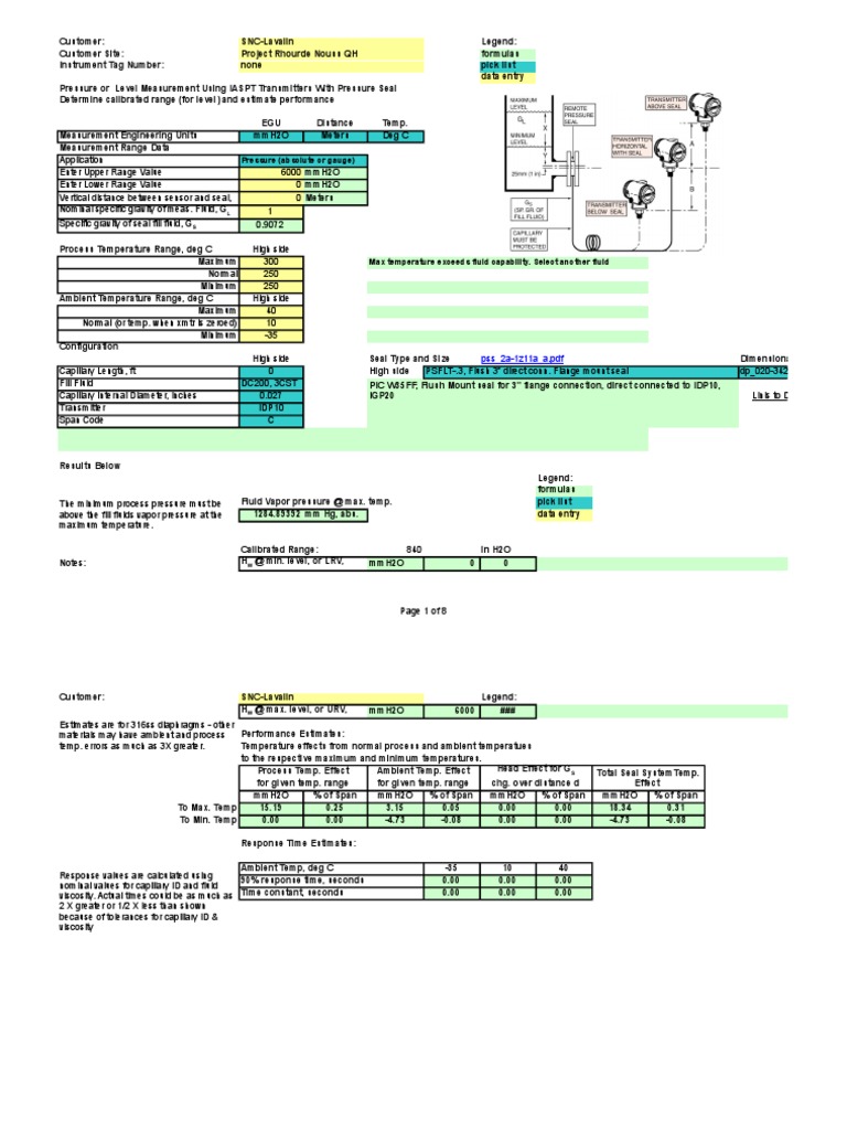 Eal v2 | PDF | Pressure | Temperature